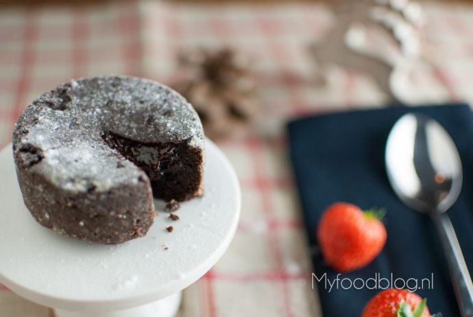 Moelleux (smeuïge chocoladecakejes) - My Food Blog