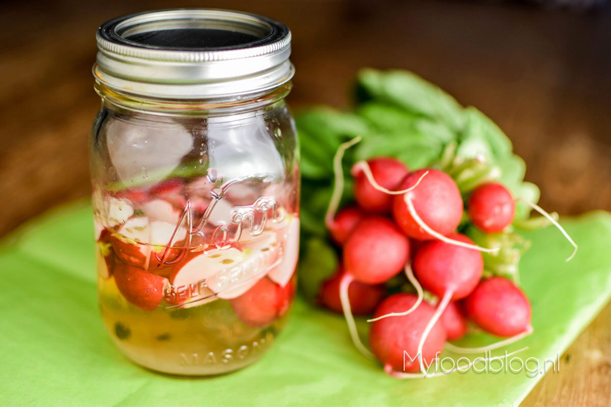 Ingelegde radijs - My Food Blog