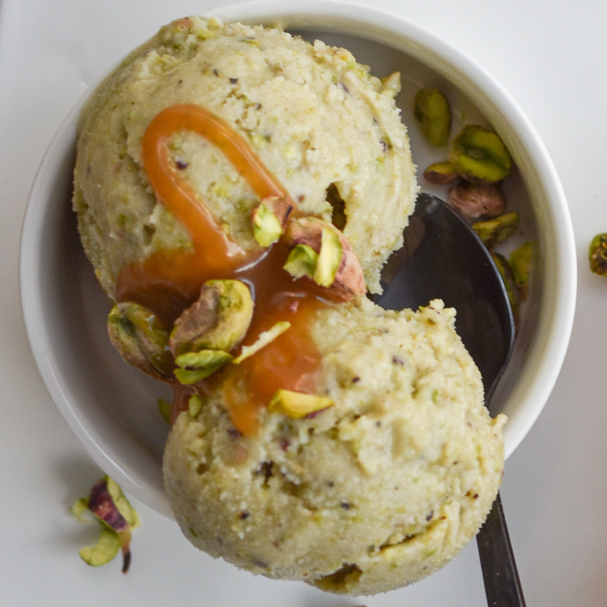 Pistache ijs maken met maar 3 ingrediënten - My Food Blog